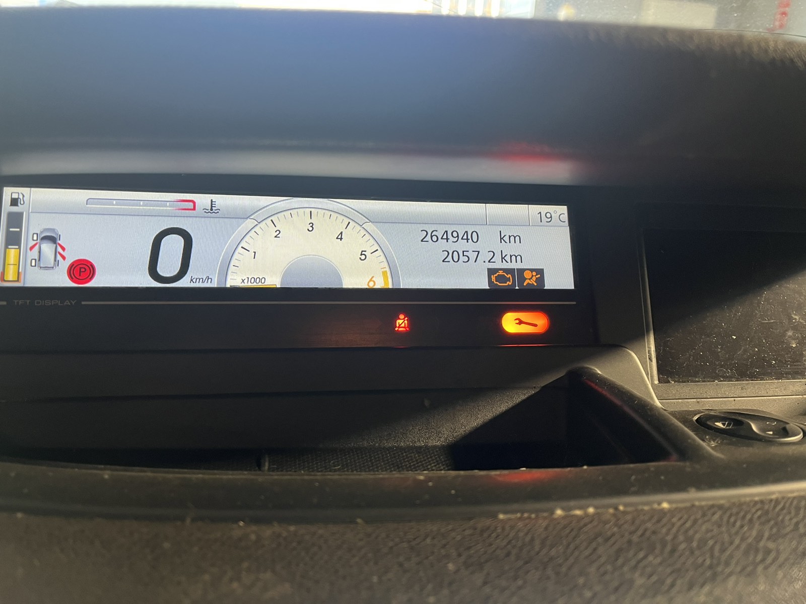 Used RENAULT Scenic Clutch cylinder master 306100017R