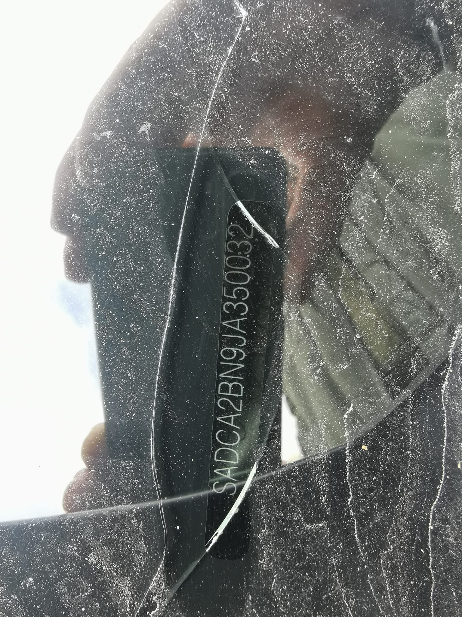 Used Jaguar F-pace Rear side door sealing rubber on the door HK8325766AD