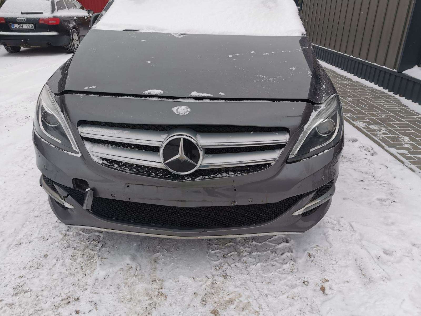 Used Mercedes Benz B-Class Bonnet support/cylinder A2468870072