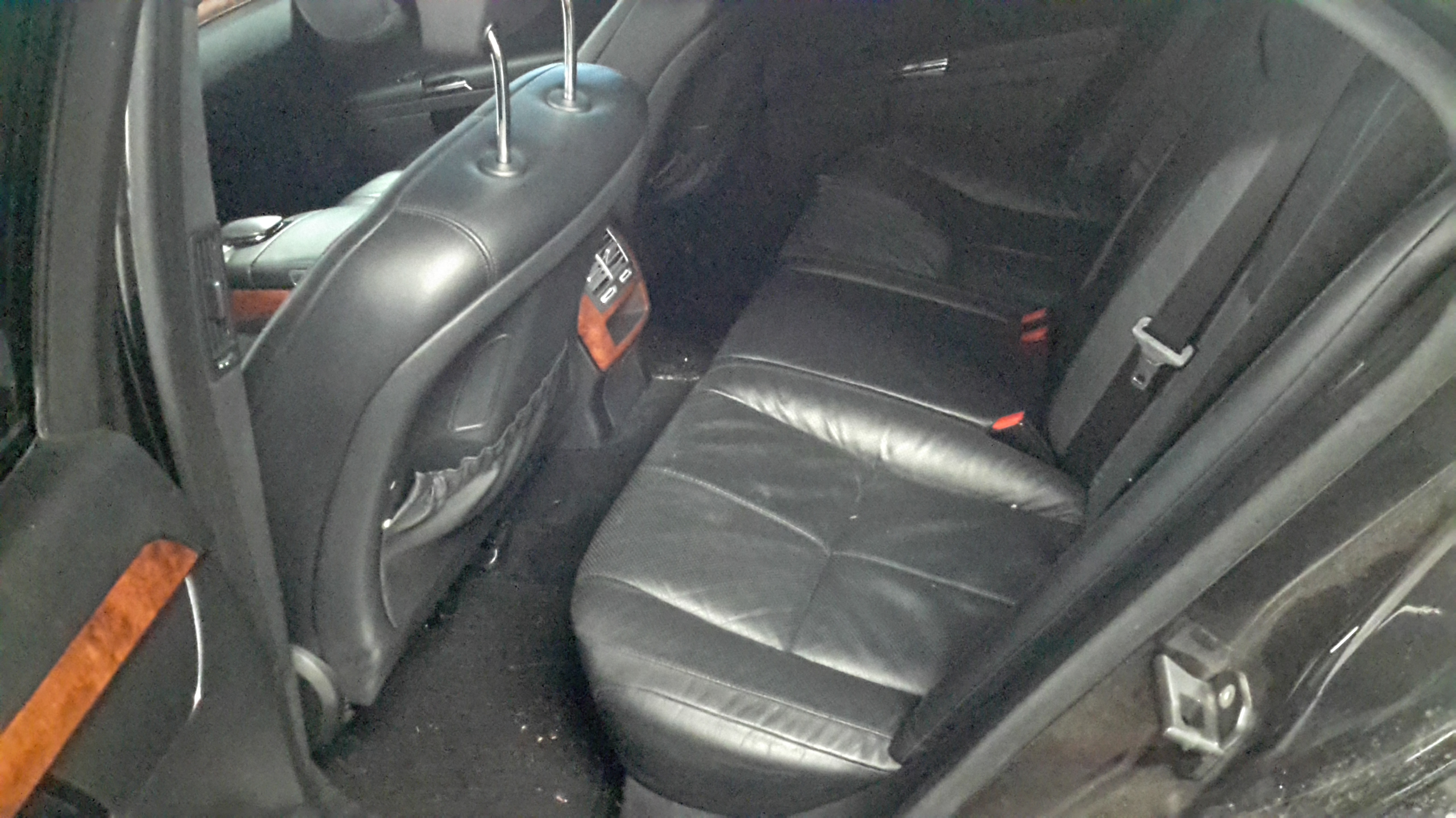 Used Mercedes Benz S-Class Front door opening limiter A2217200016
