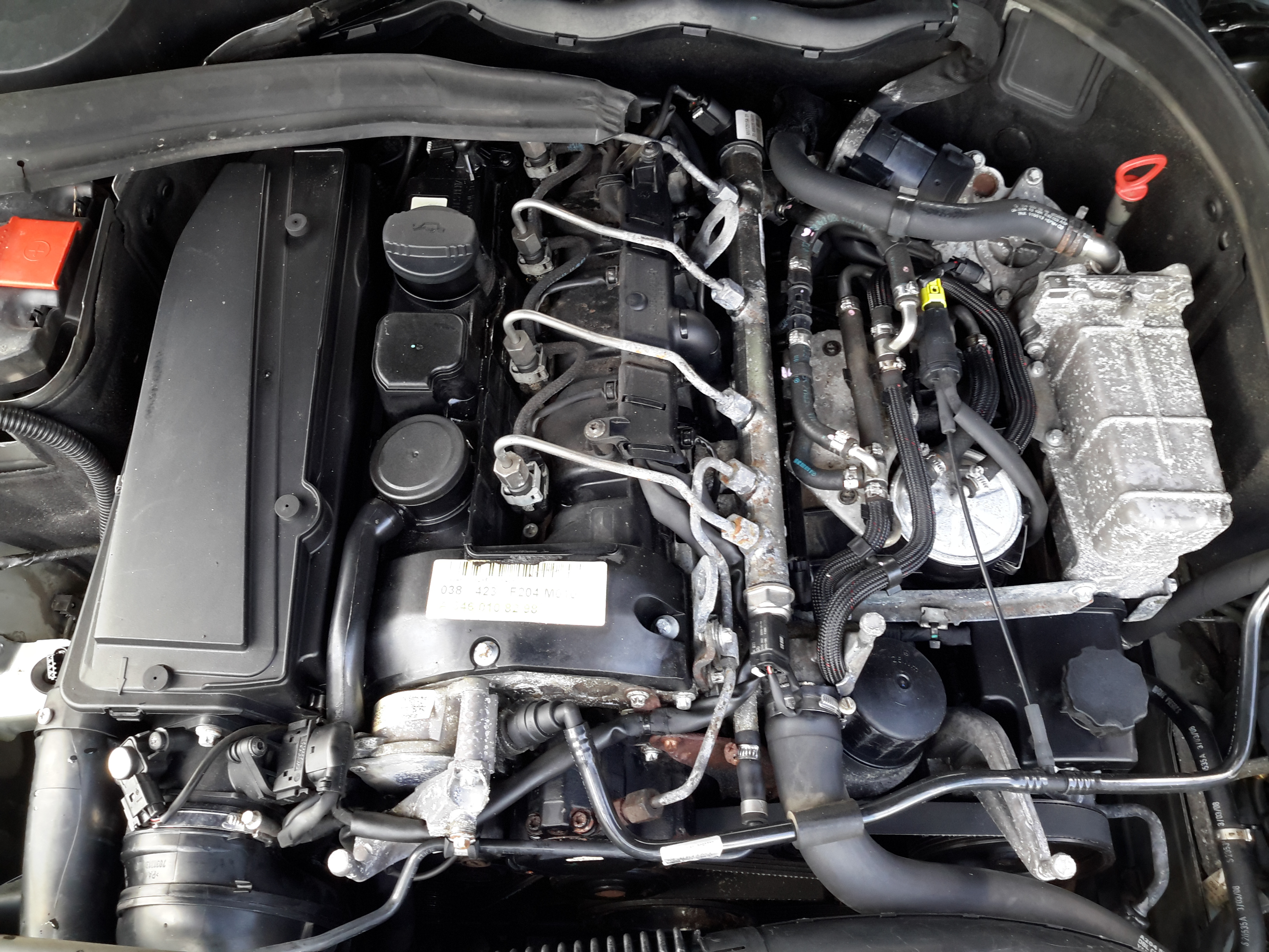 Used Mercedes Benz C-Class The rear axle pulled A2043502206