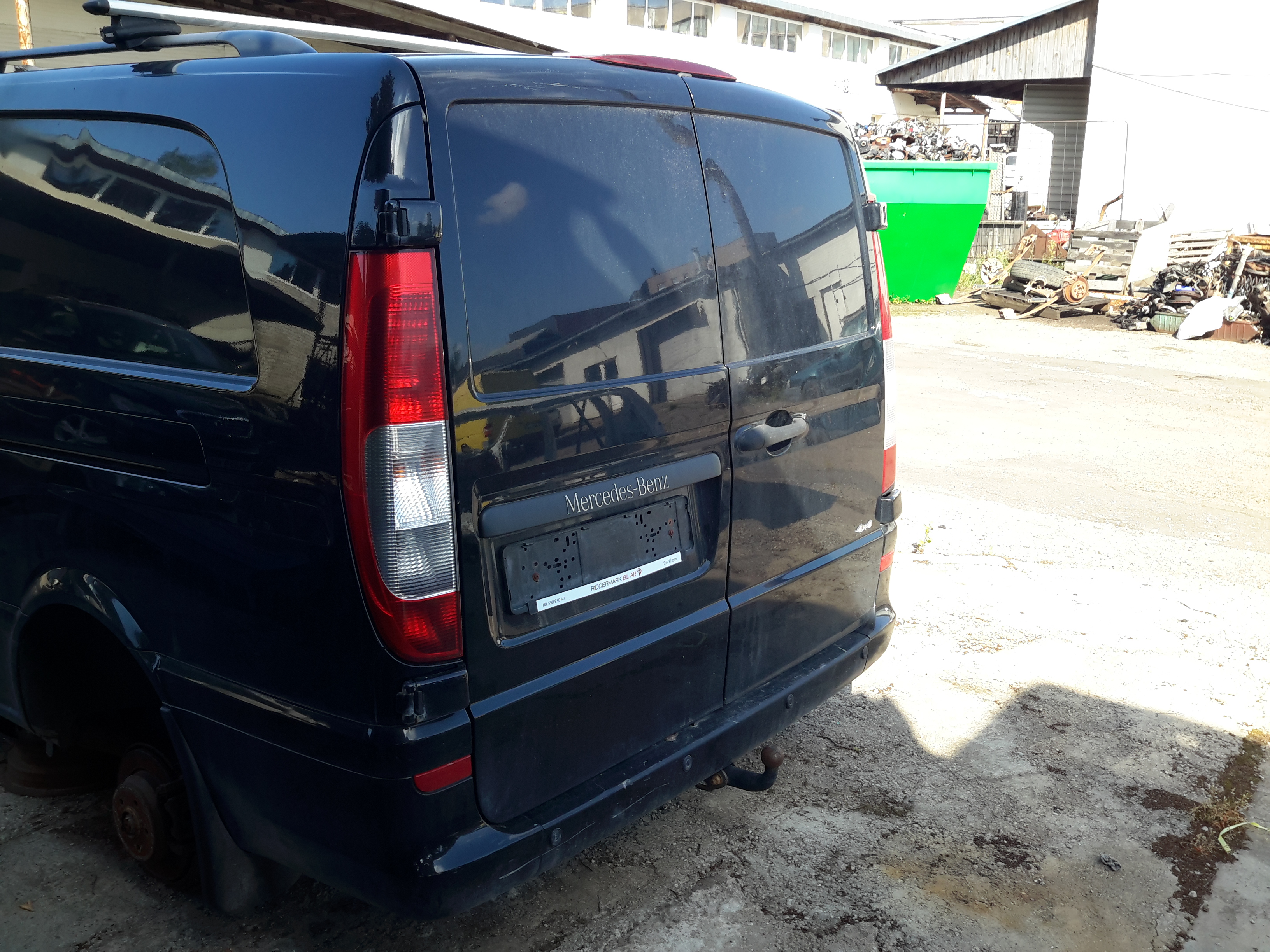 Used Mercedes Benz Vito Rear axle and its details A6393501710