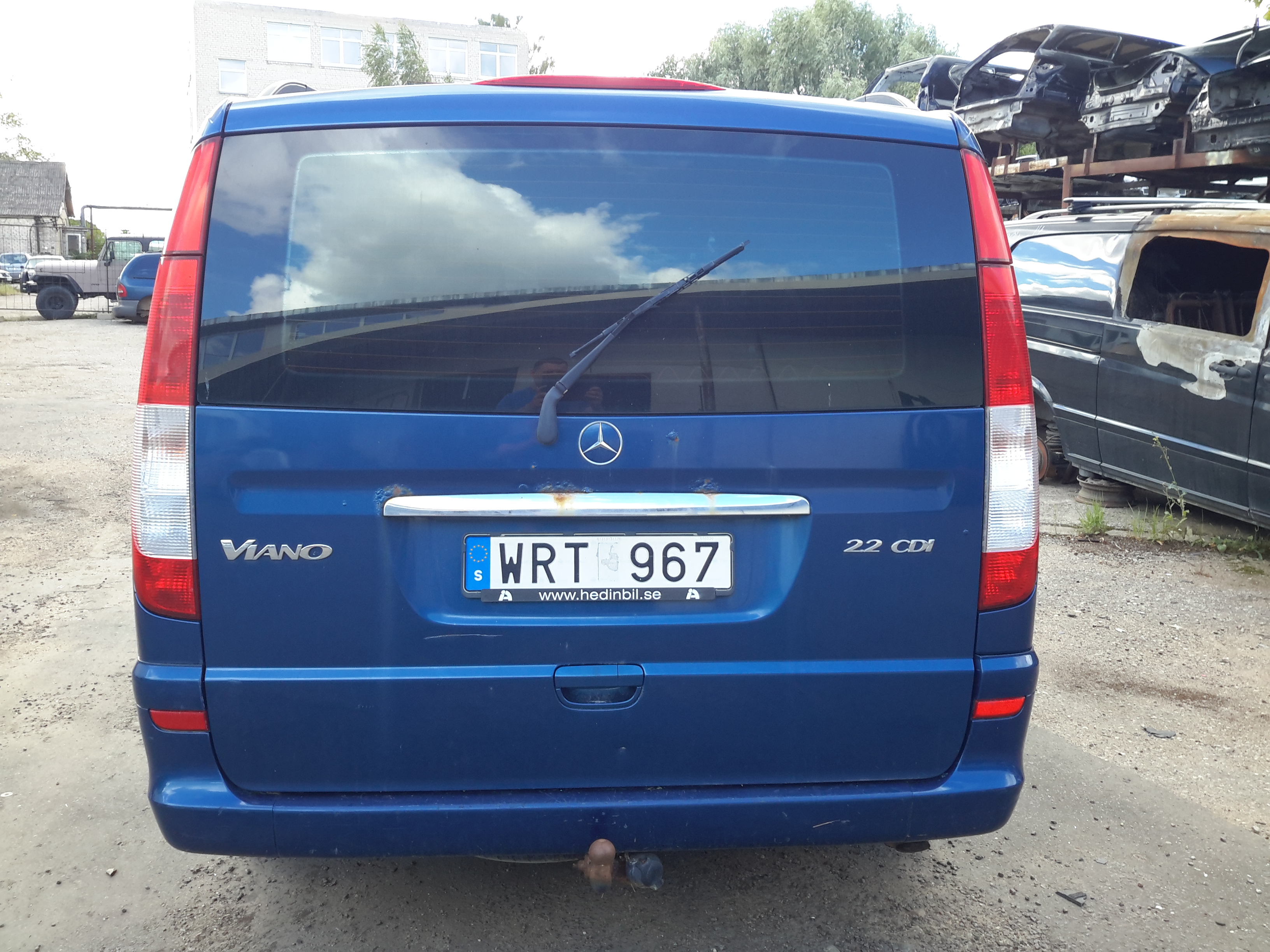 Used Mercedes Benz Viano Tank for coolant A6395010203