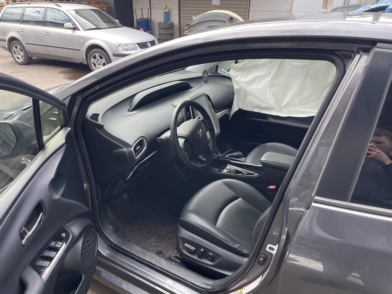 Used TOYOTA PRIUS Prime Steering column and its parts