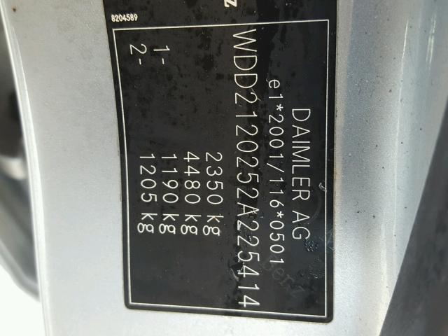 Used Mercedes Benz E-Class Interior shoulder valve motor A2219066900