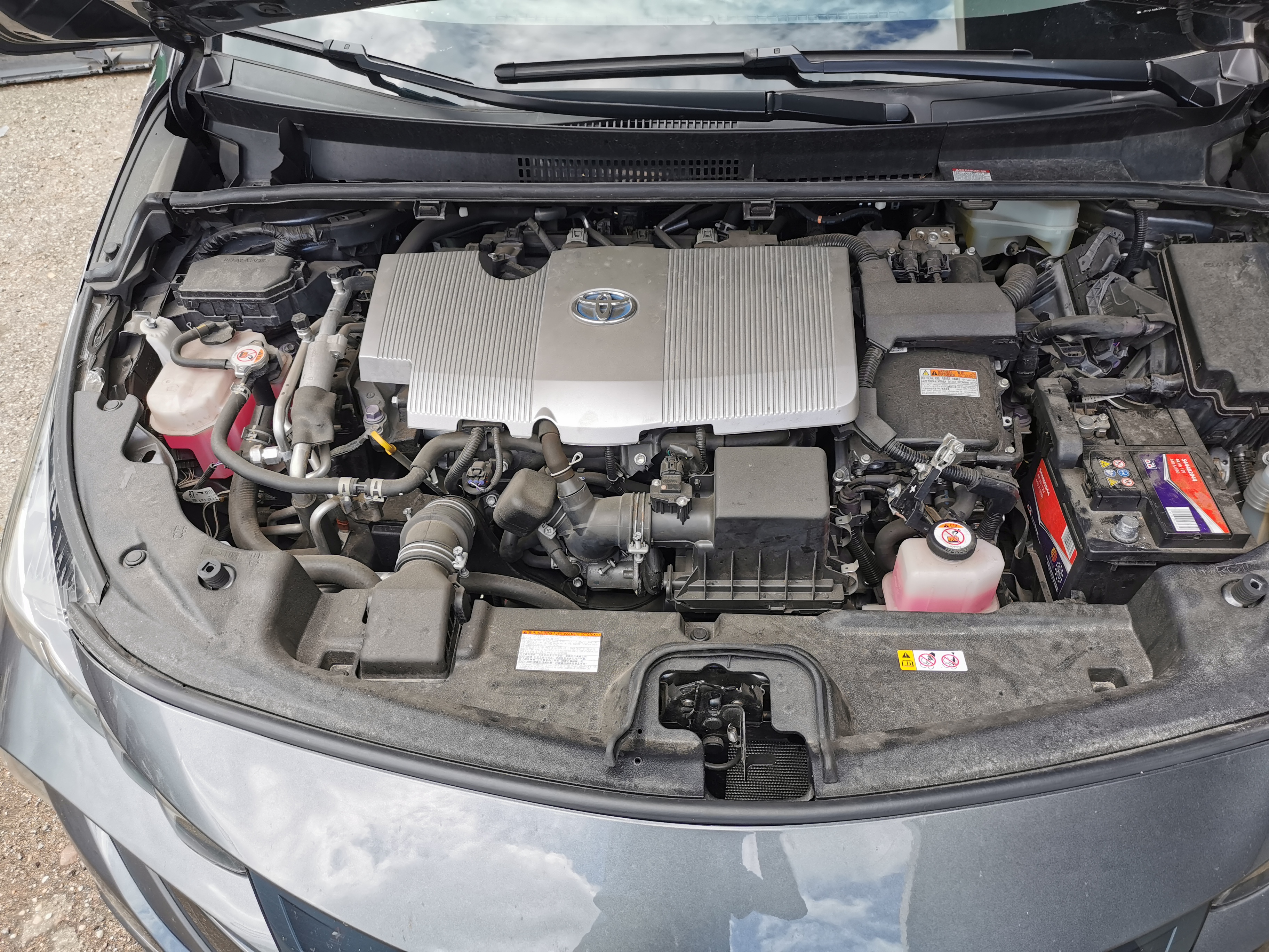 Used TOYOTA PRIUS Prime Steering column and its parts