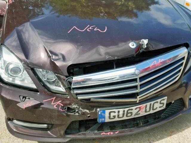 Used Mercedes Benz E-Class Headlamp spray nozzle hose A2128600092