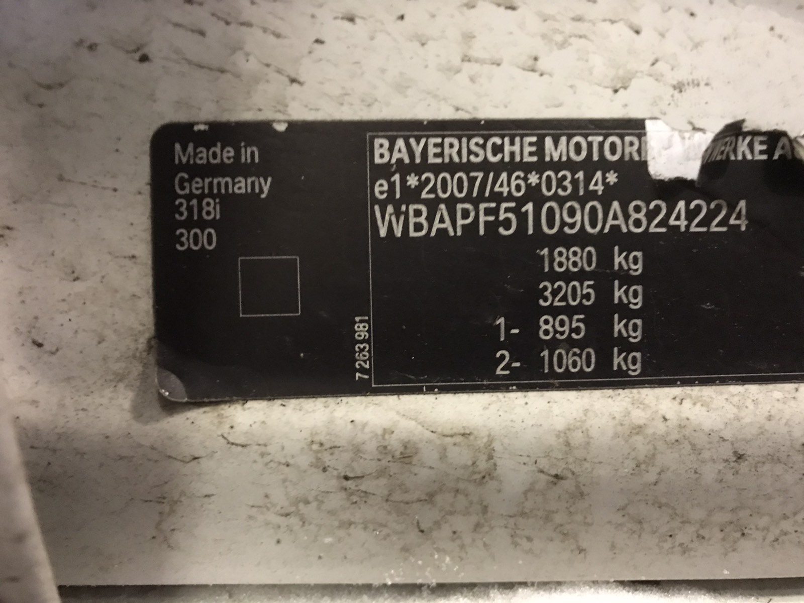 Used BMW 3 SERIES Steering coil 9122509