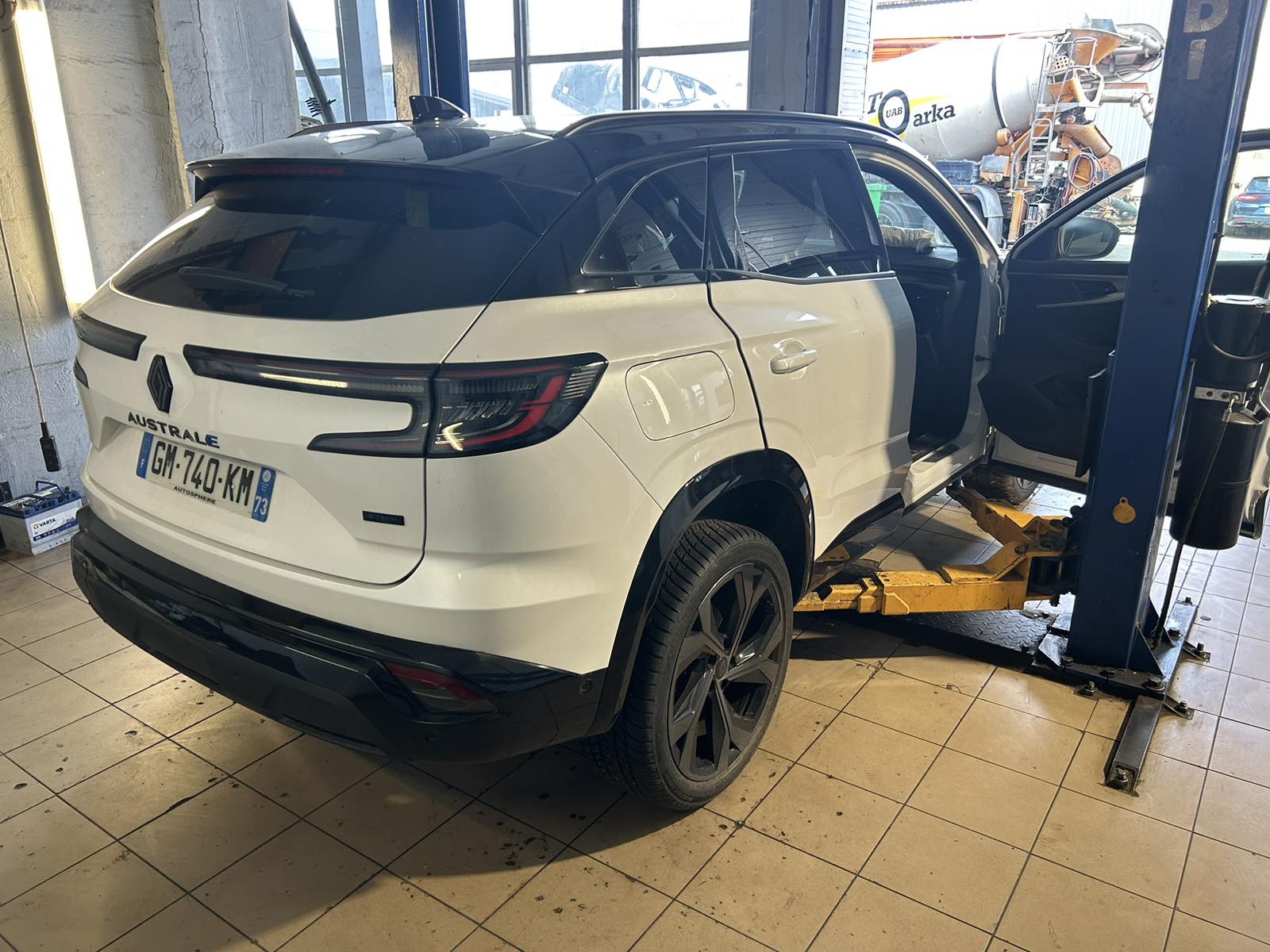 Used RENAULT Austral Rear side door opening limiter 824309801R