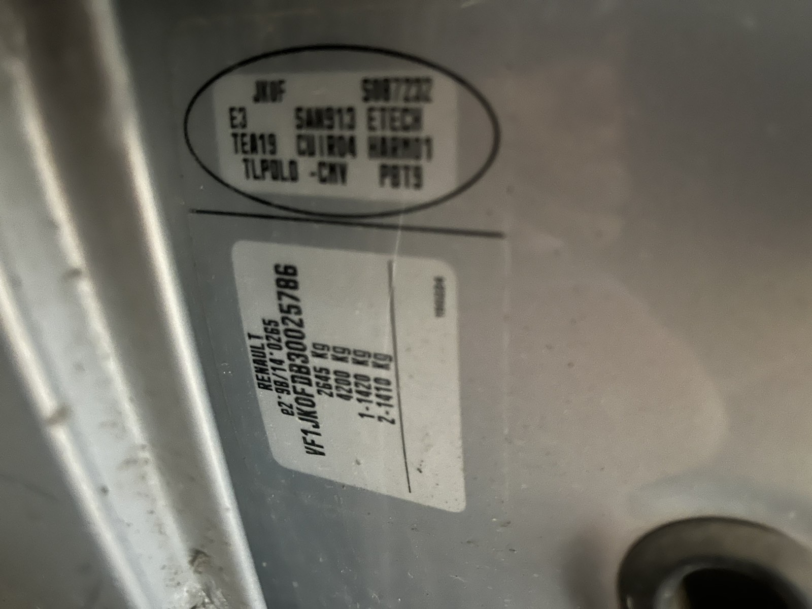 Used RENAULT Espace Seat holder