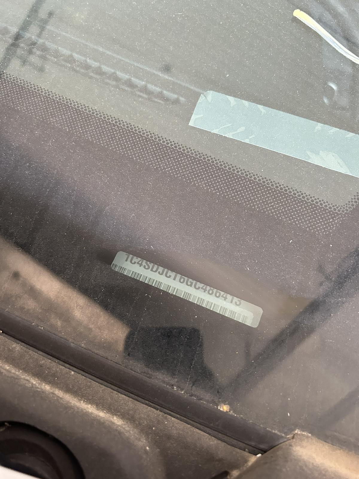 Used Dodge Durango Spare wheel mount 68145504AD