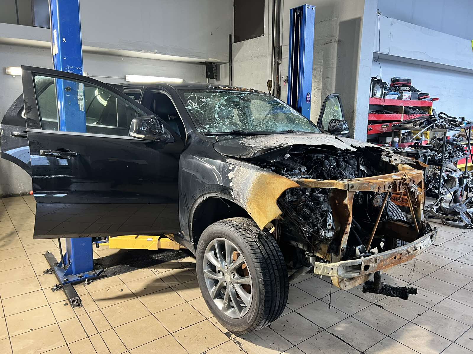 Used Dodge Durango Spare wheel mount 68145504AD