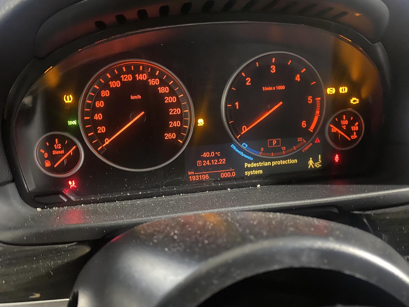 Used BMW 5 SERIES Front wing 7248660