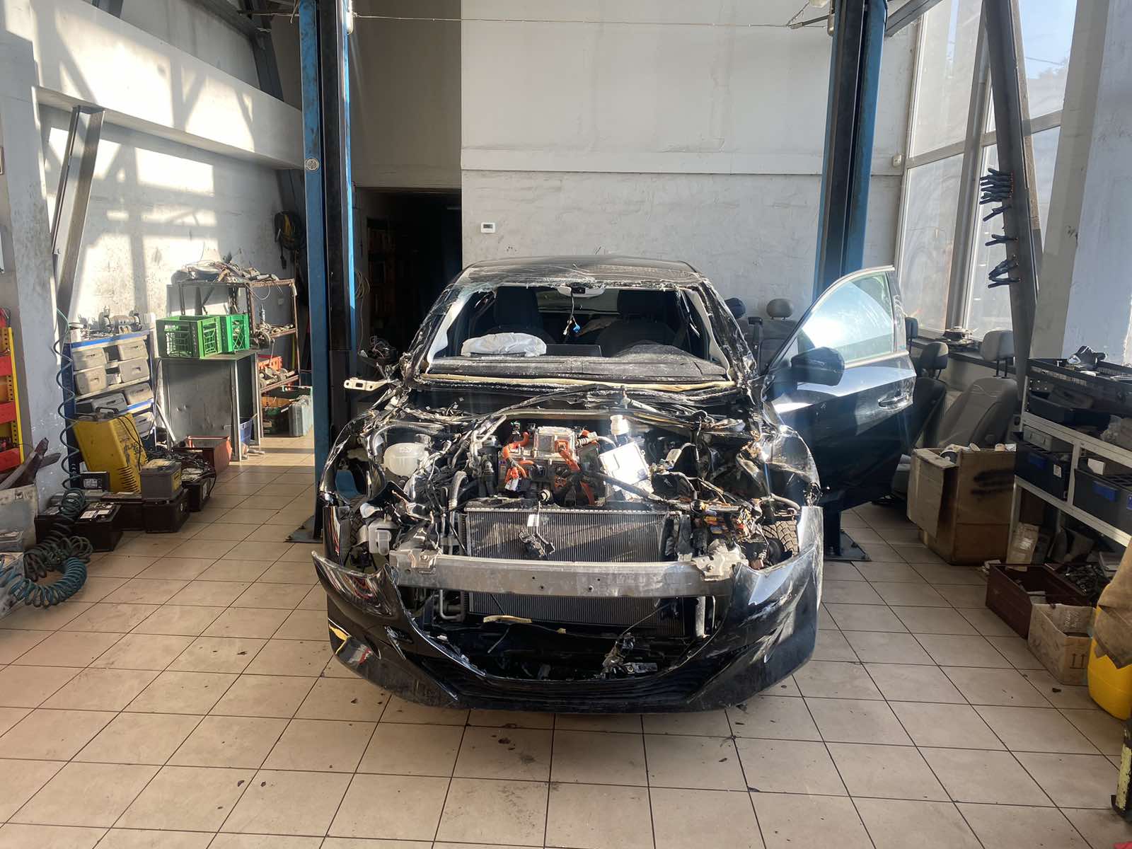 Used Peugeot 208 Steering column 1663576880