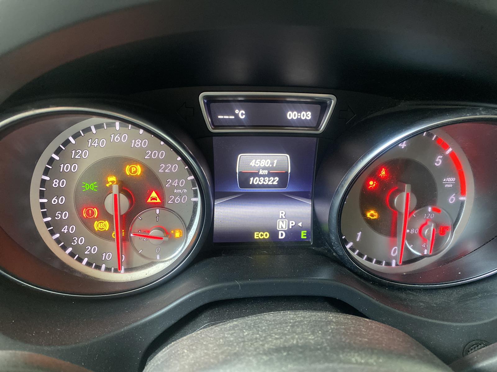 Used Mercedes Benz CLA-Class The sensor is different A0061539728