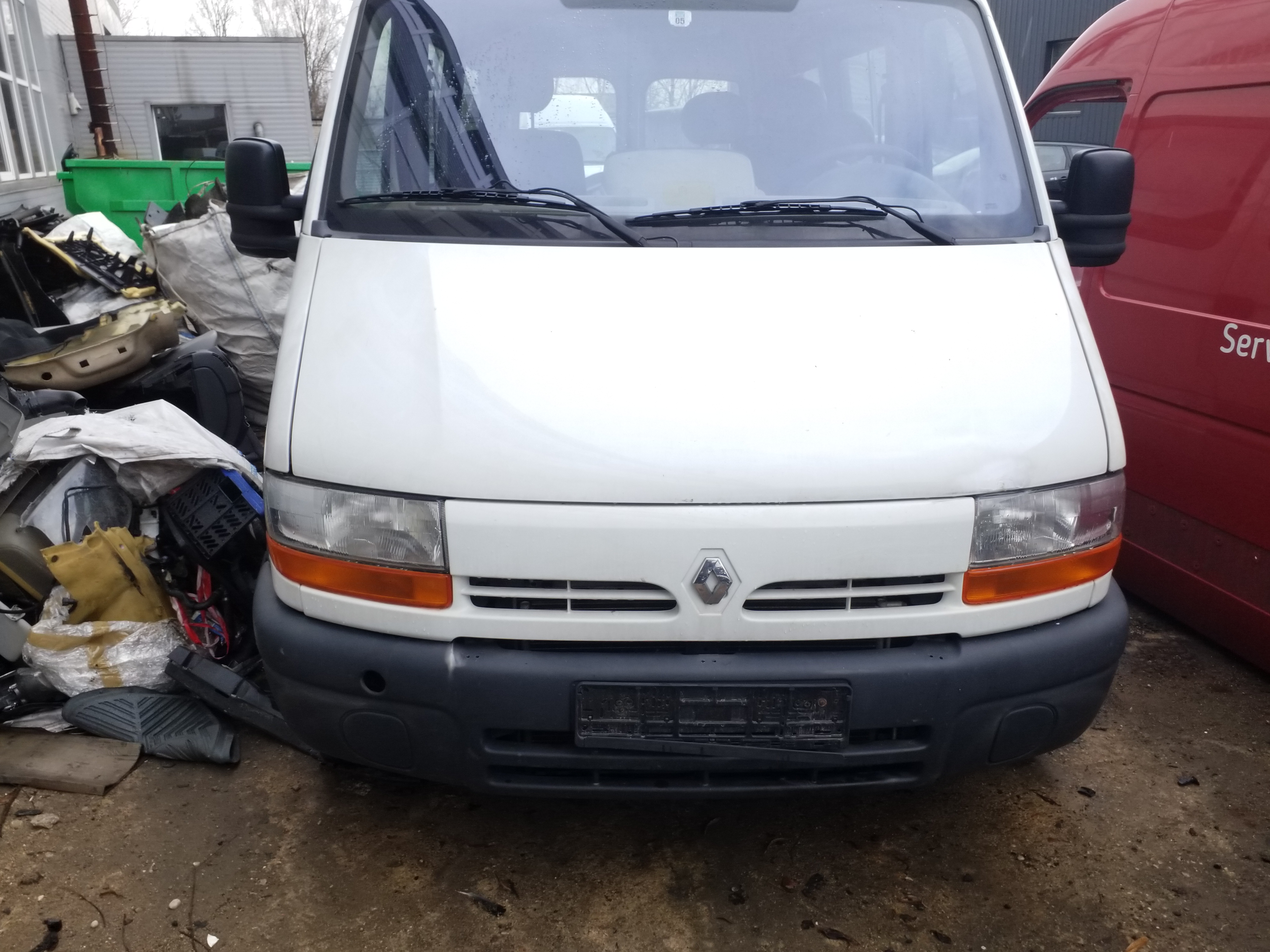 Used RENAULT Master Windshield wiper mechanism trim to the glass