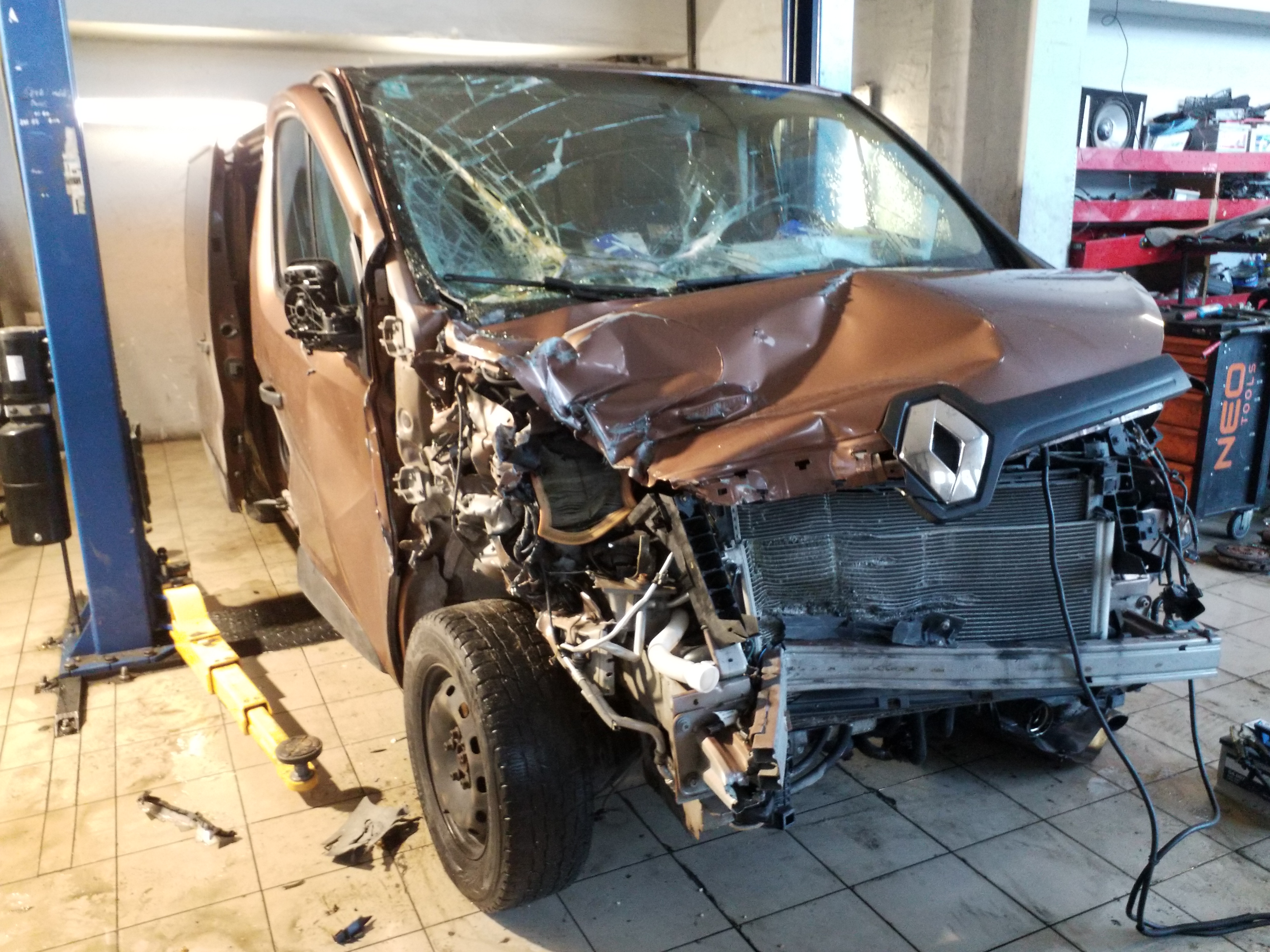 Benutzt RENAULT Trafic Innenverkleidung der Rückwand 849214620R
