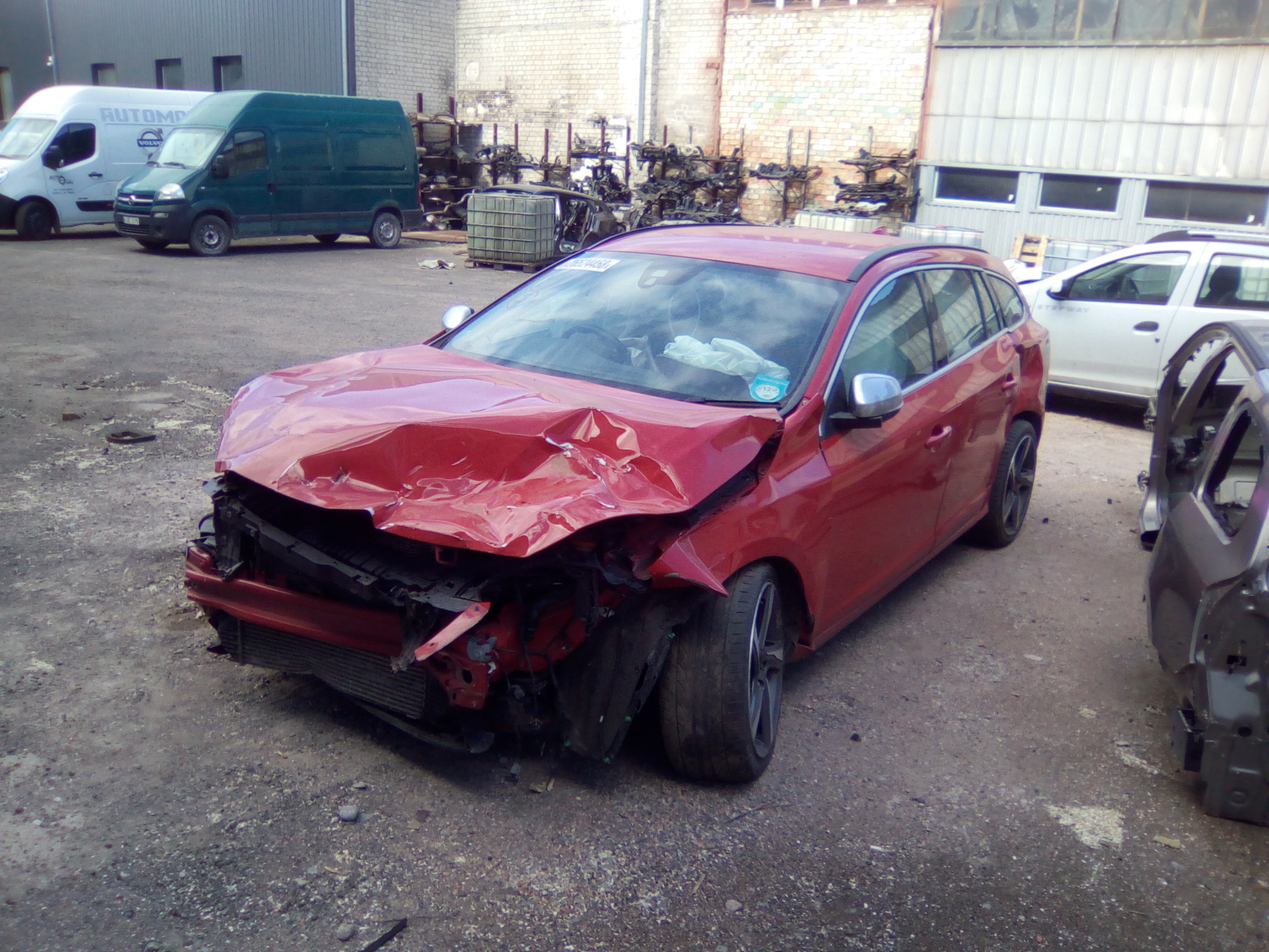 Used VOLVO V60 Front door window motor 31253061